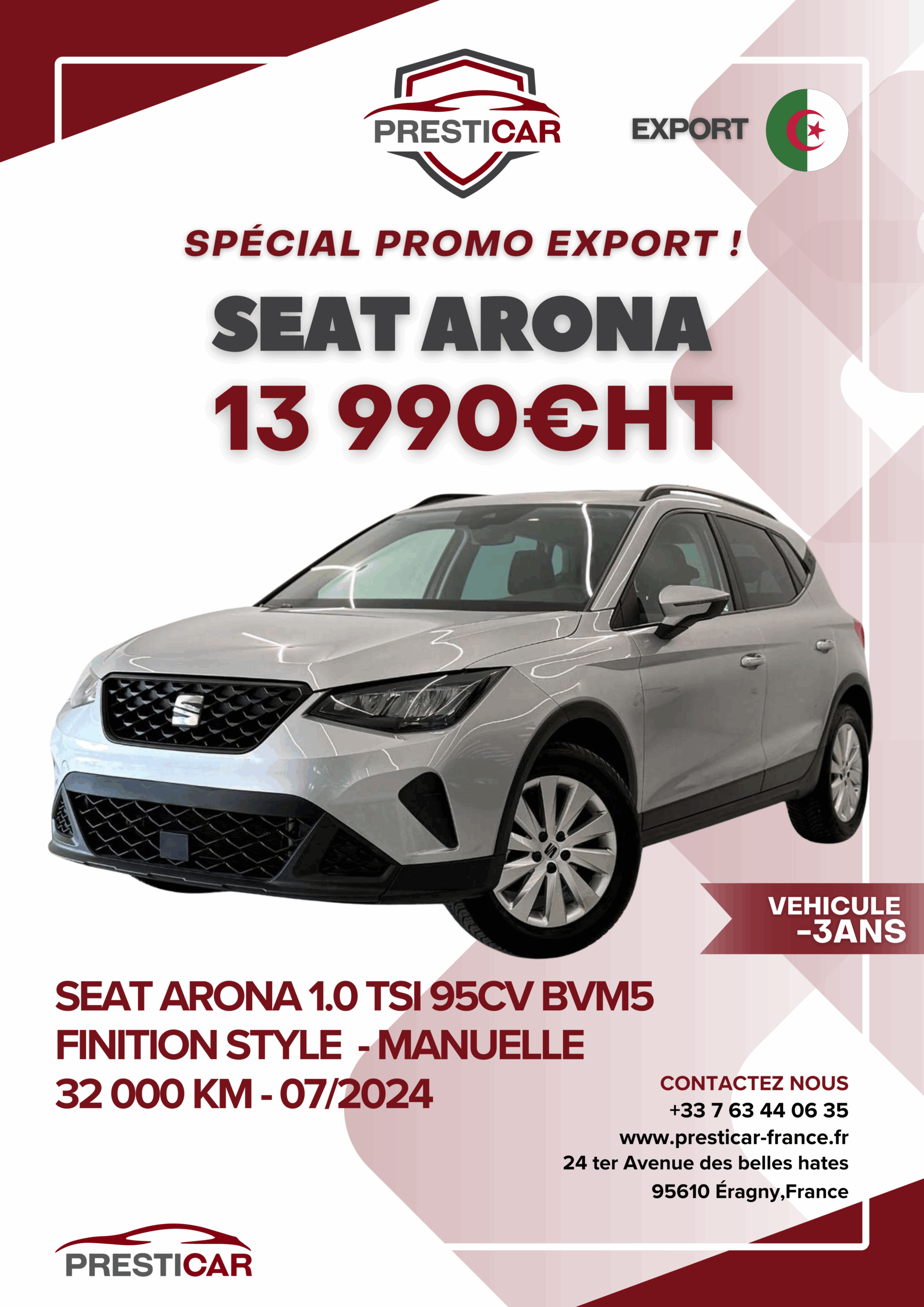 Véhicule Occasion - Presticar Export