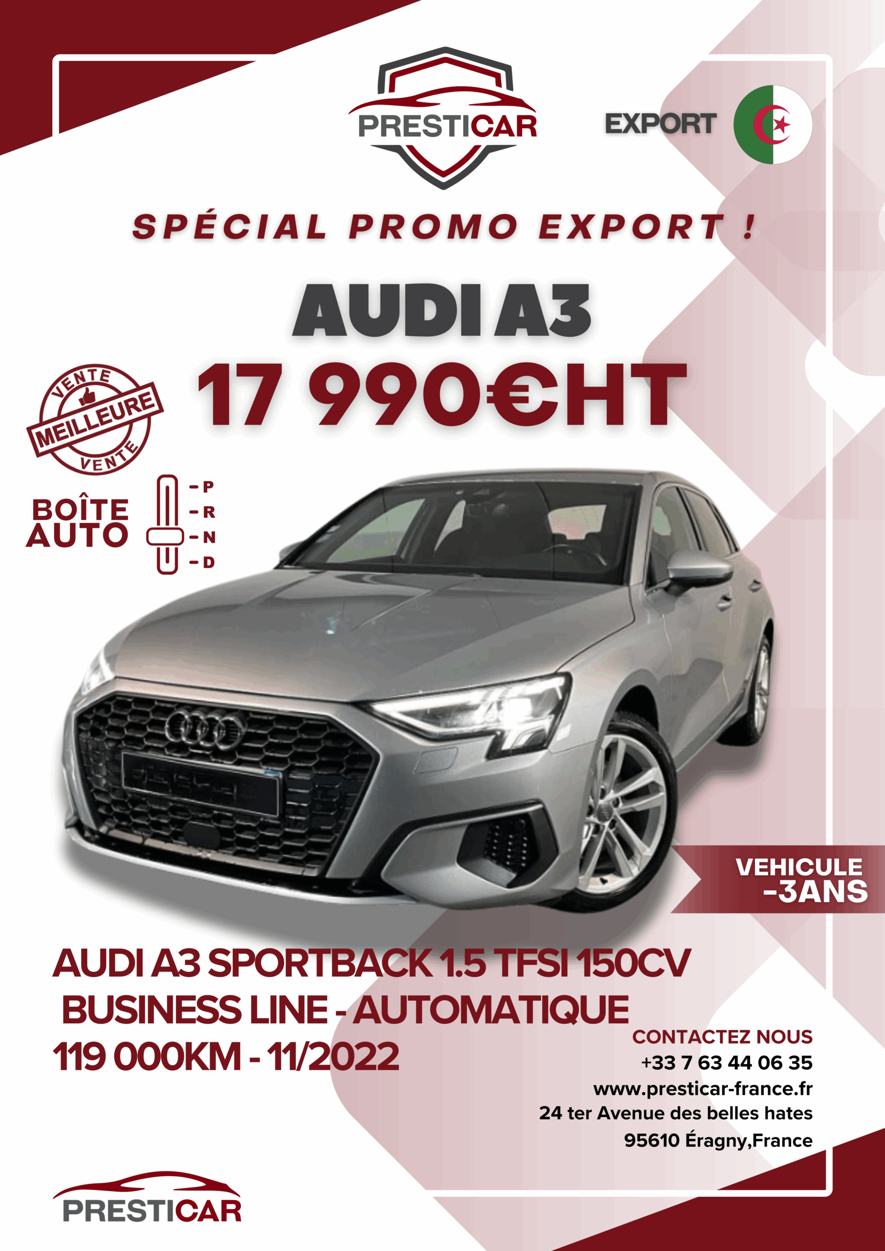 Véhicule Occasion - Presticar Export