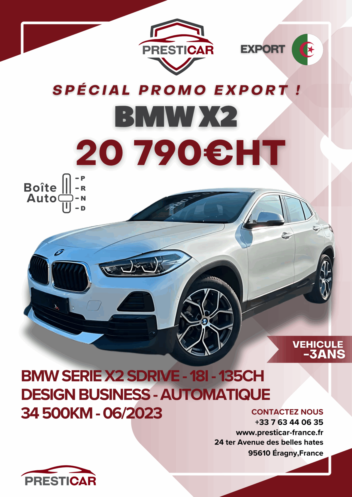 Véhicule Occasion - Presticar Export